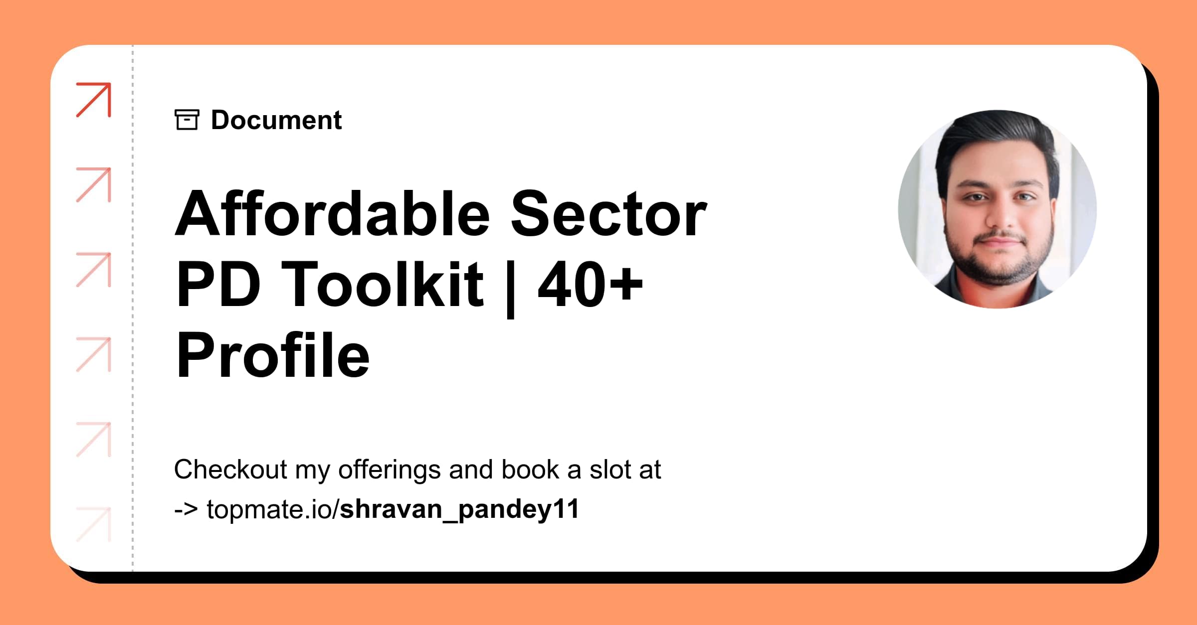 Updated Affordable Sector PD Toolkit | 50+ Profile with SHRAVAN PANDEY